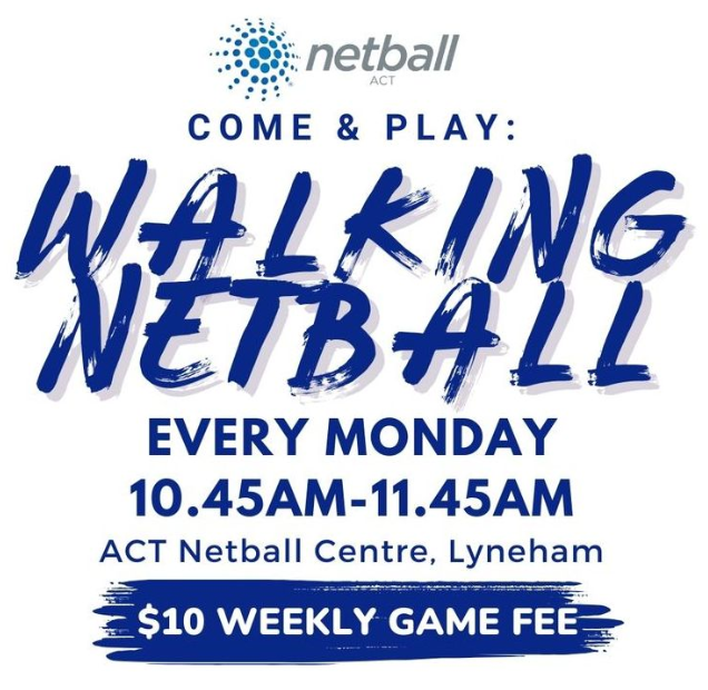 Walking Netball - Netball ACT